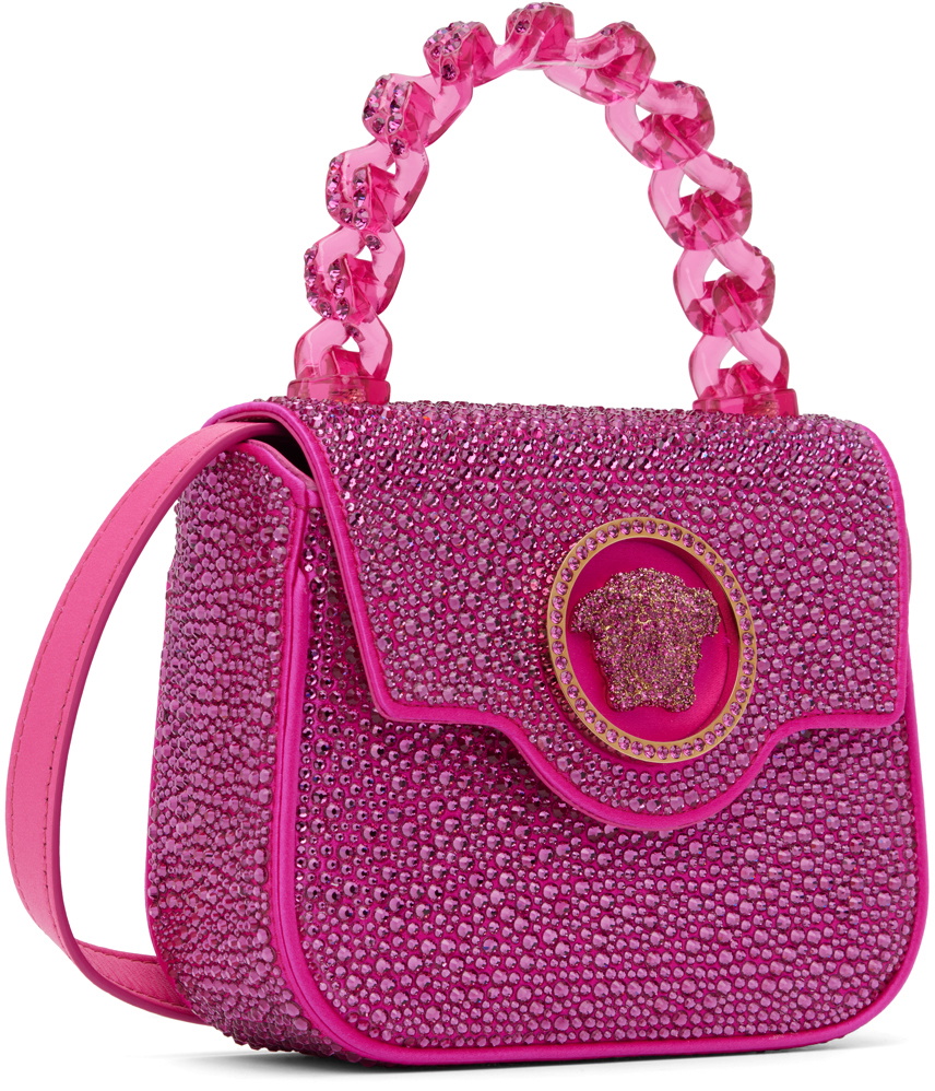 Versace Pink 'La Medusa' Bag Versace