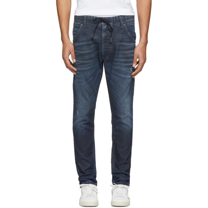 Diesel Blue Krooley-Ne Jogg Jeans Diesel