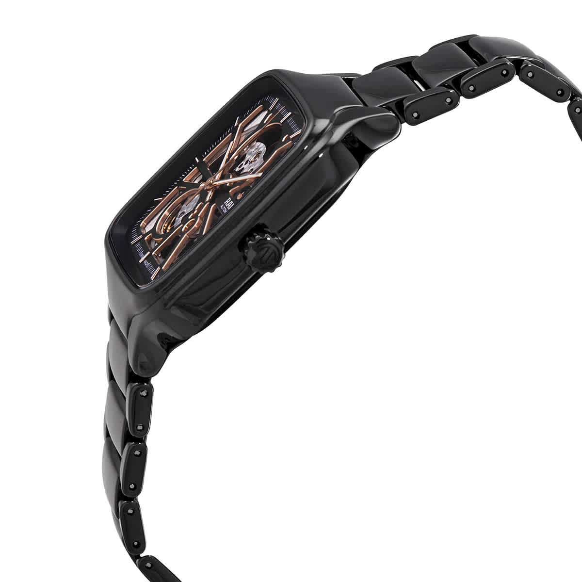 Rado True Square Automatic Black Dial Mens Watch R27086162 Rado