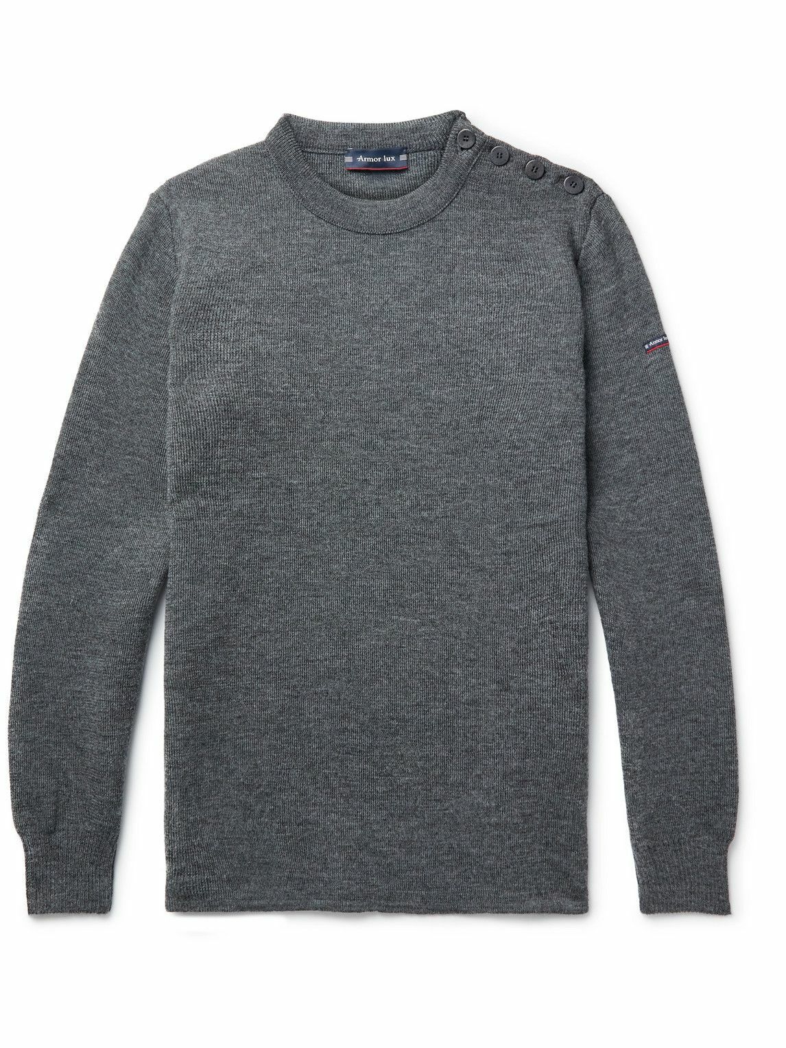 Armor Lux - Wool Sweater - Gray Armor Lux