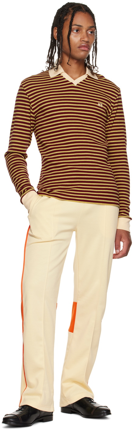 Wales Bonner Yellow Percussion Track Pants Wales Bonner