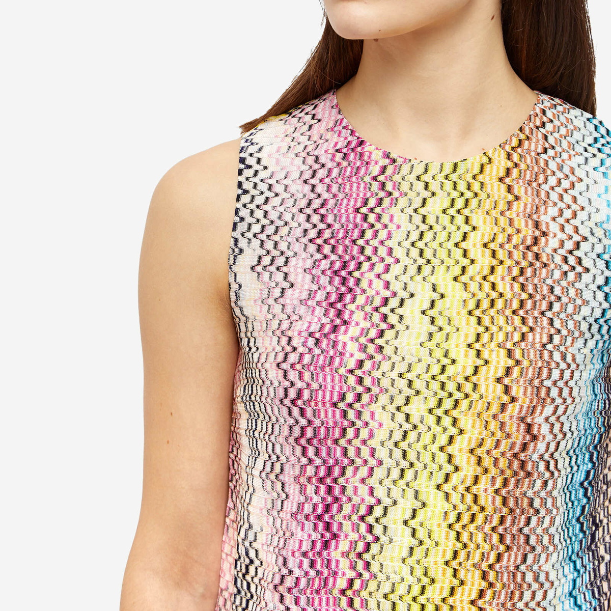 Missoni Women's Rainbow Mini Dress in Resort Soft Multi Missoni