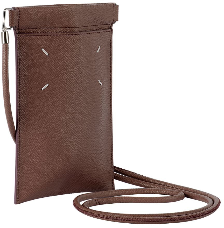 Maison Margiela Pink Hanging Phone Pouch Maison Margiela
