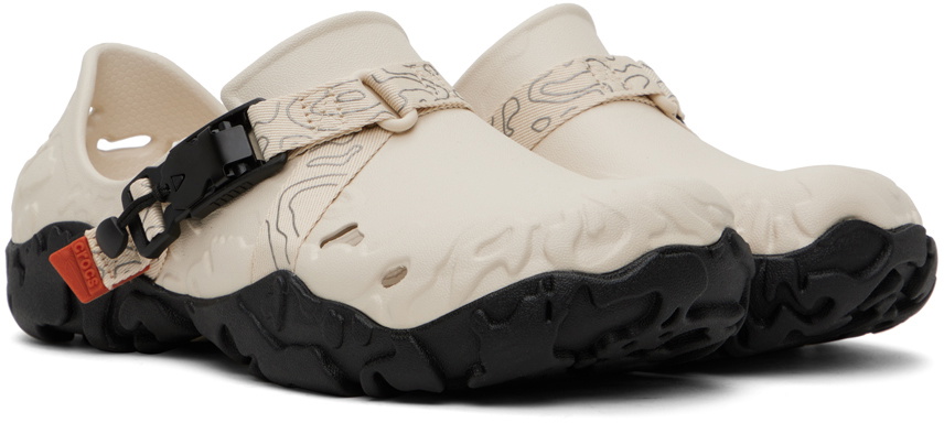 Crocs Off-White All-Terrain Atlas Sandals Crocs
