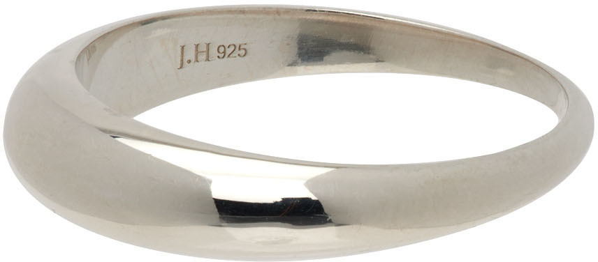 J.Hannah Silver Form I Ring