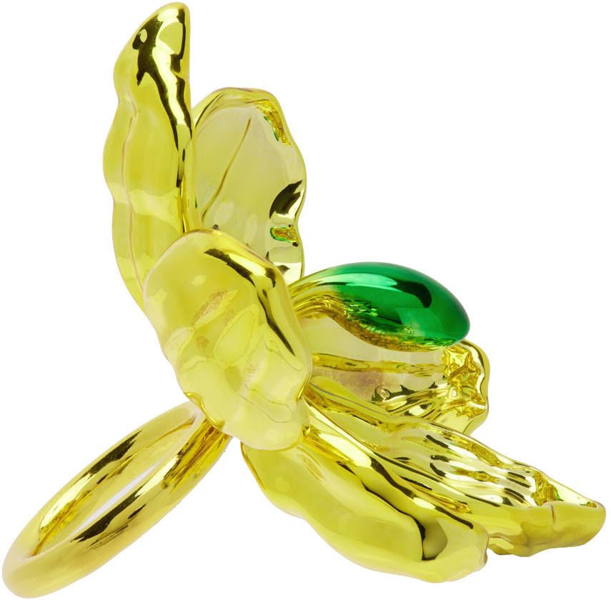 HUGO KREIT Yellow Iris Ring Hugo Kreit