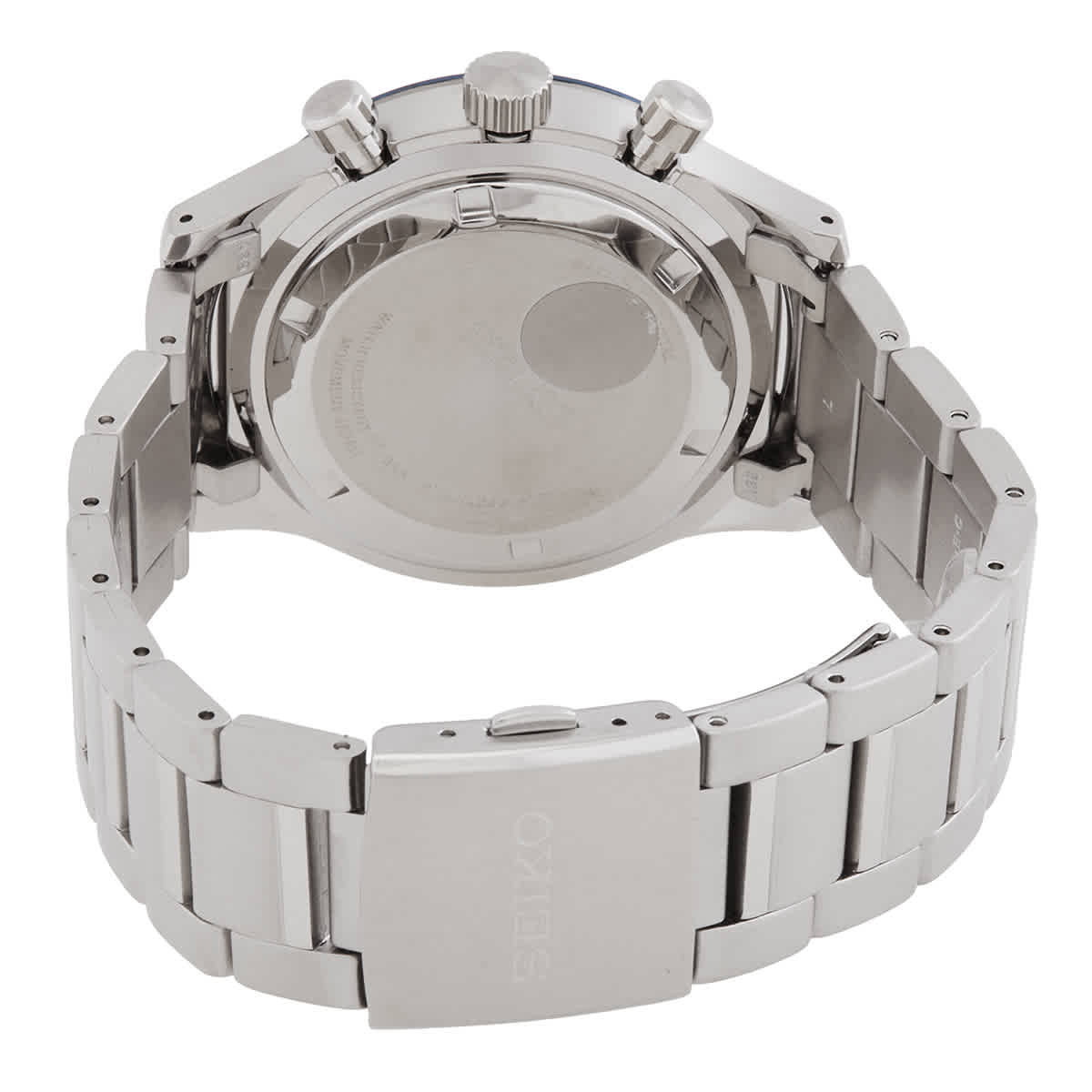 Seiko Chronograph Quartz Blue Dial Mens Watch SSB445P1 Seiko