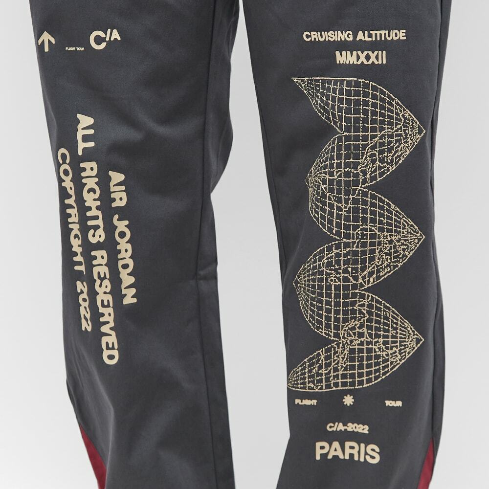 Air Jordan Men's Flight Woven Pants in Off Noir Nike Jordan Brand