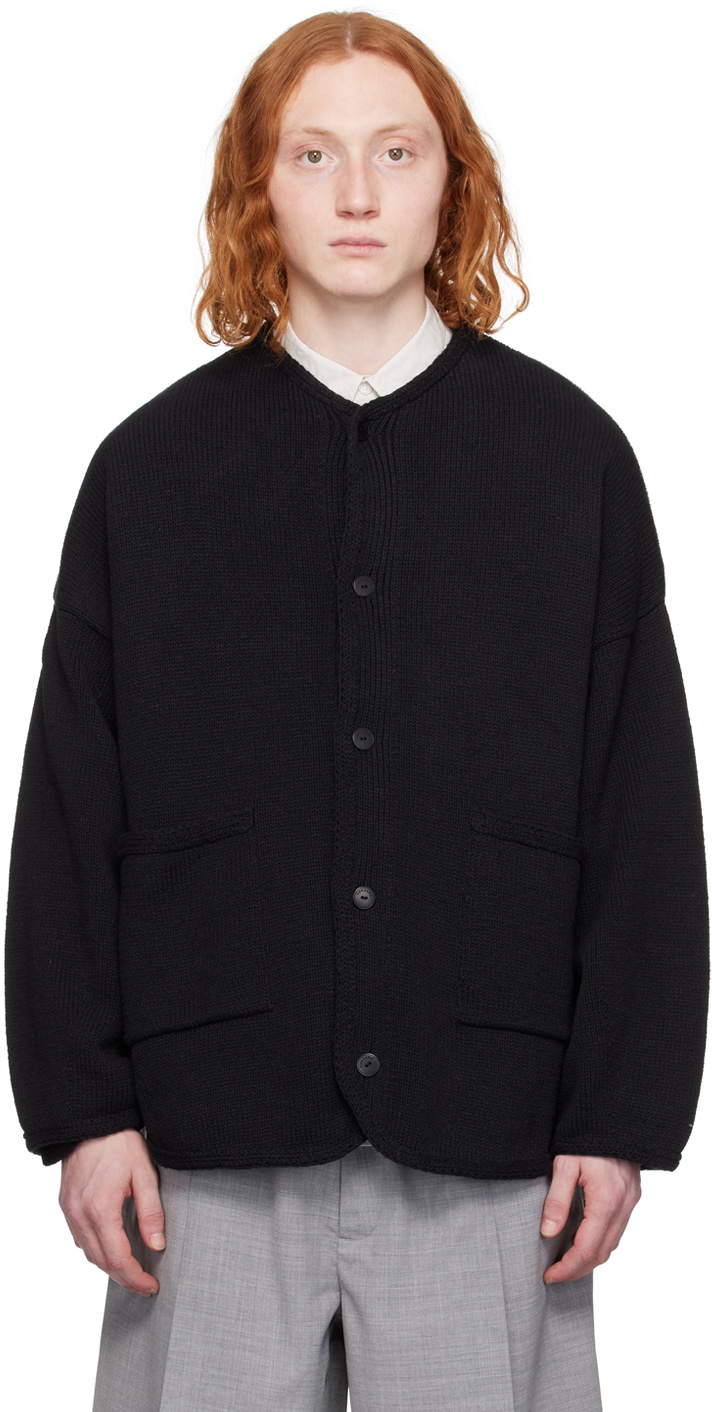 Cordera Black Button Down Cardigan CORDERA