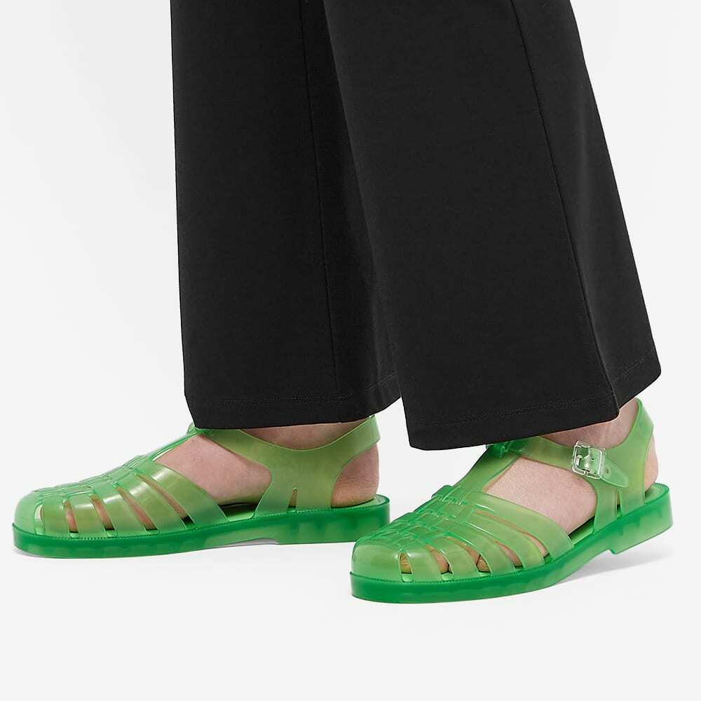 Melissa Women's Possession Jelly Sandal in Green Trans Melissa