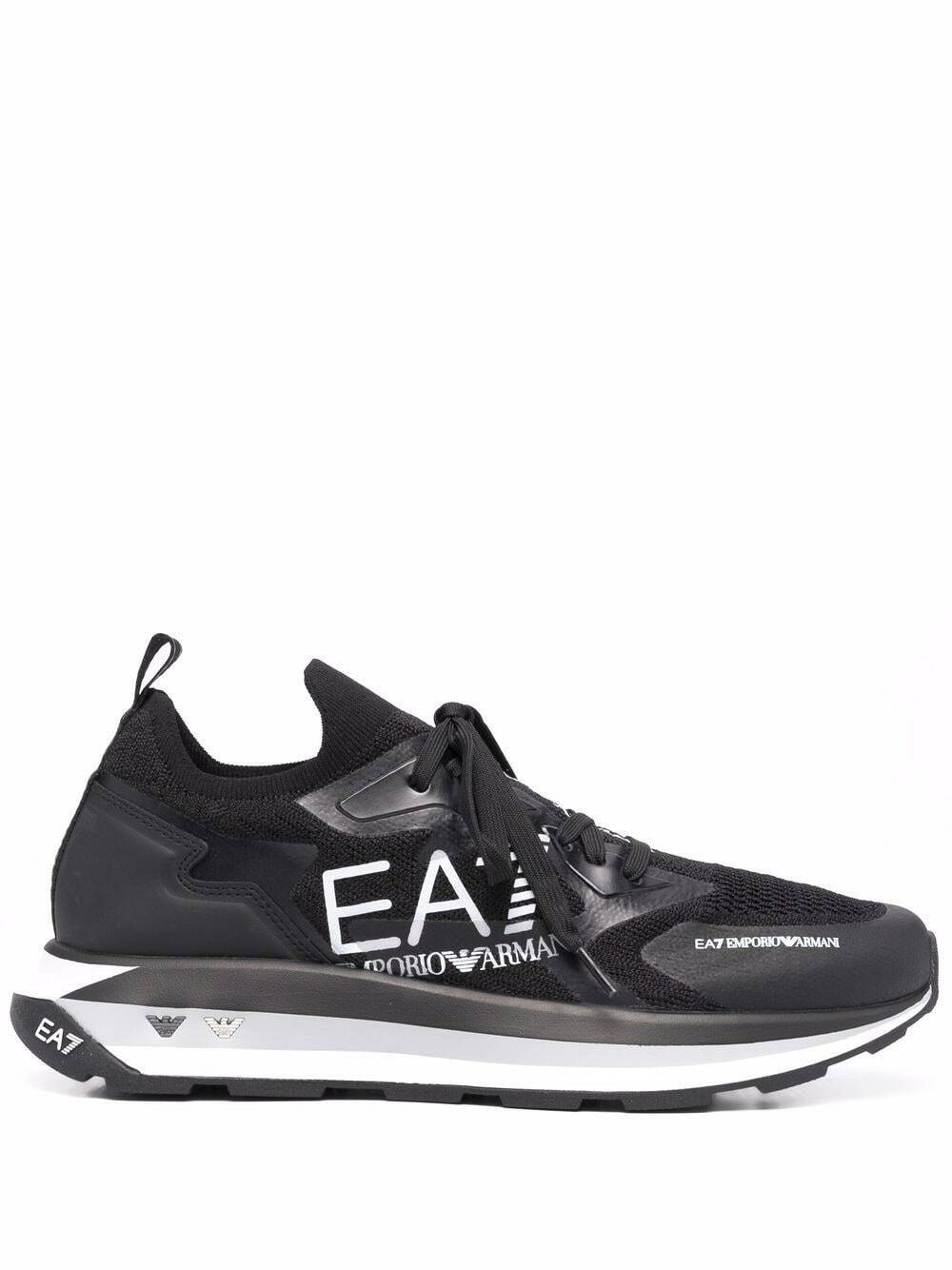 EA7 - Black And White Sneakers EA7