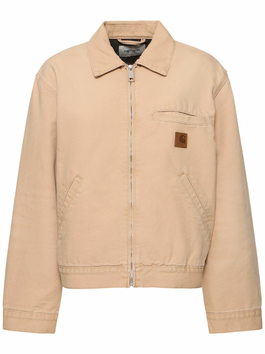 CARHARTT WIP Dayton Organic Cotton Canvas Zip Jacket Carhartt WIP
