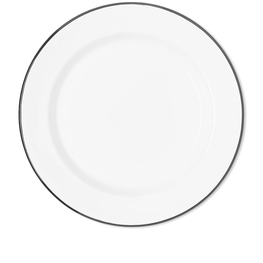 Falcon Enamelware Plates in Pigeon Grey Falcon Enamelware