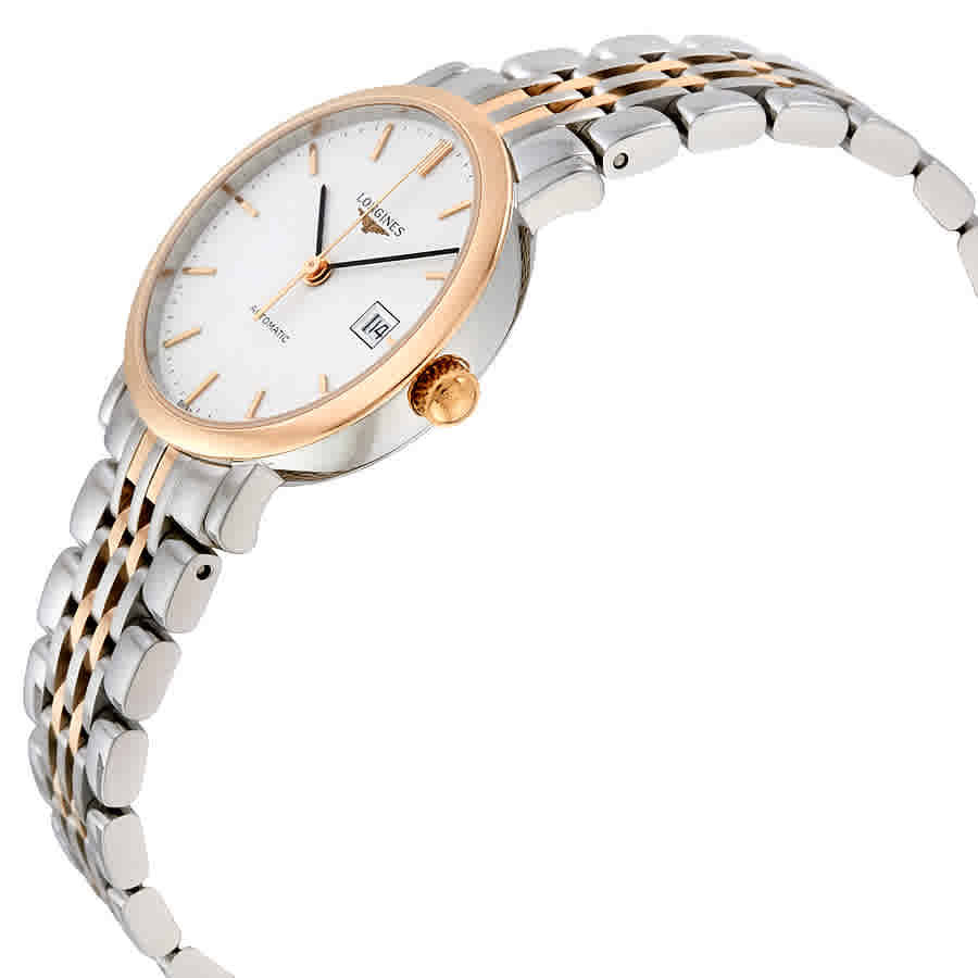 Longines Elegant White Dial Ladies Watch L43105127 Longines
