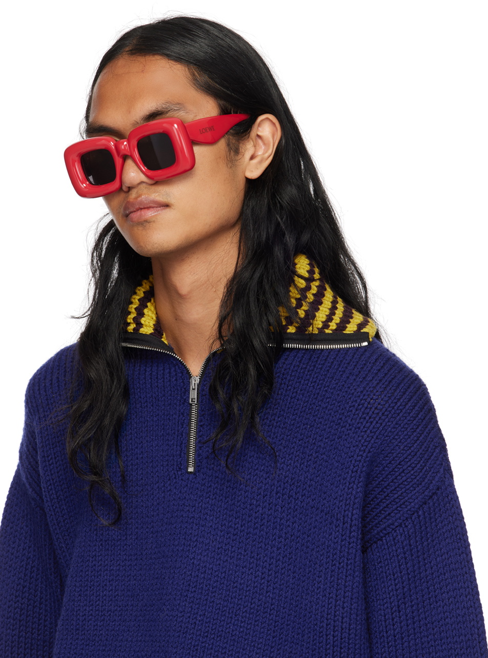 LOEWE Red Inflated Sunglasses Loewe