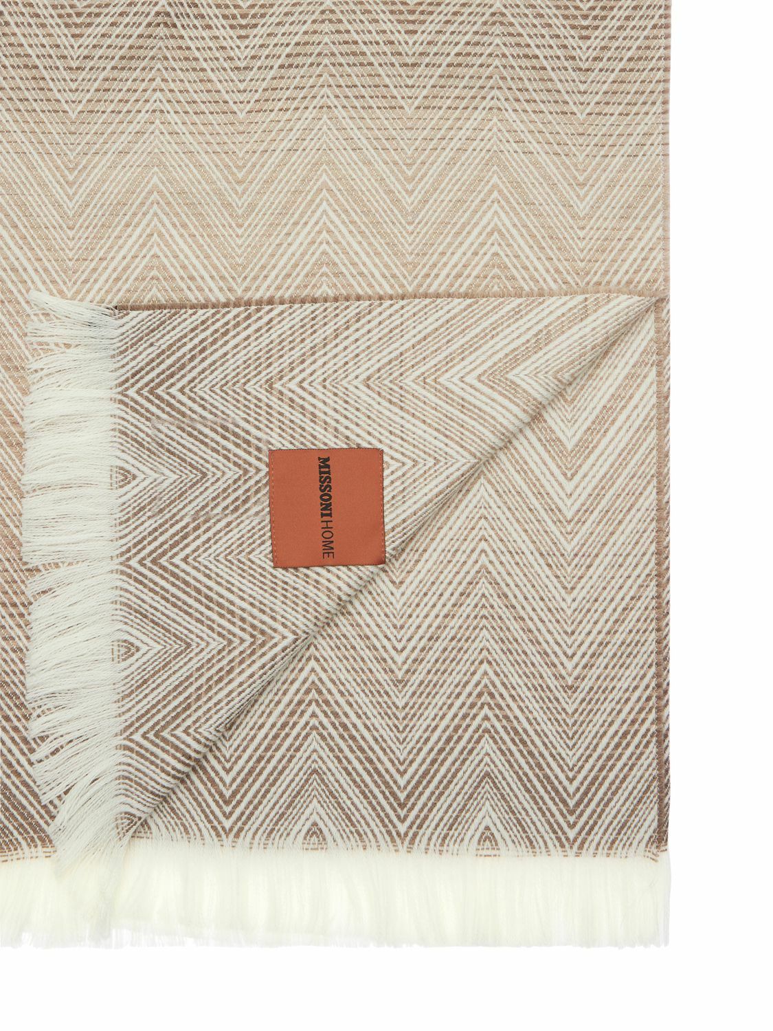 MISSONI HOME Timmy Fringed Wool Throw Missoni Home