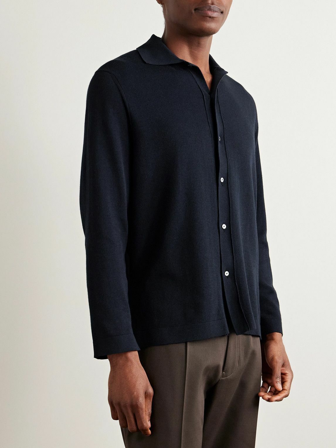 Stòffa - Cotton Shirt - Blue STÒFFA