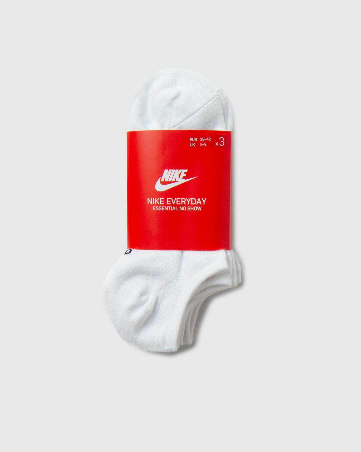 Nike No Show Socks 3 Pack White Socks Nike