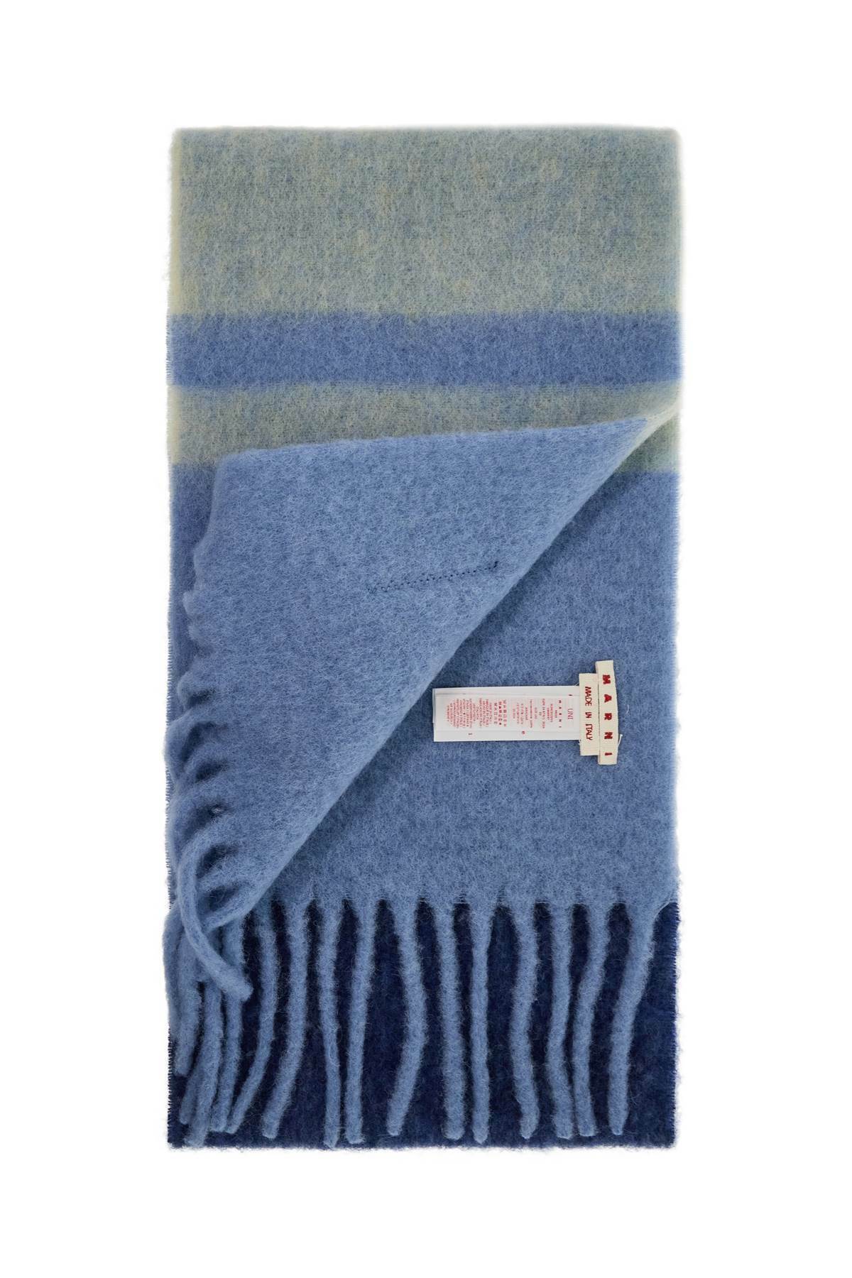 MARNI mohair scarf for stylish Blue Marni