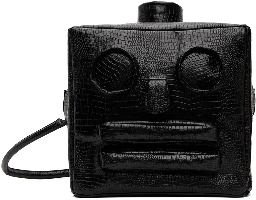 Doublet Black Large Robot Head Bag Doublet