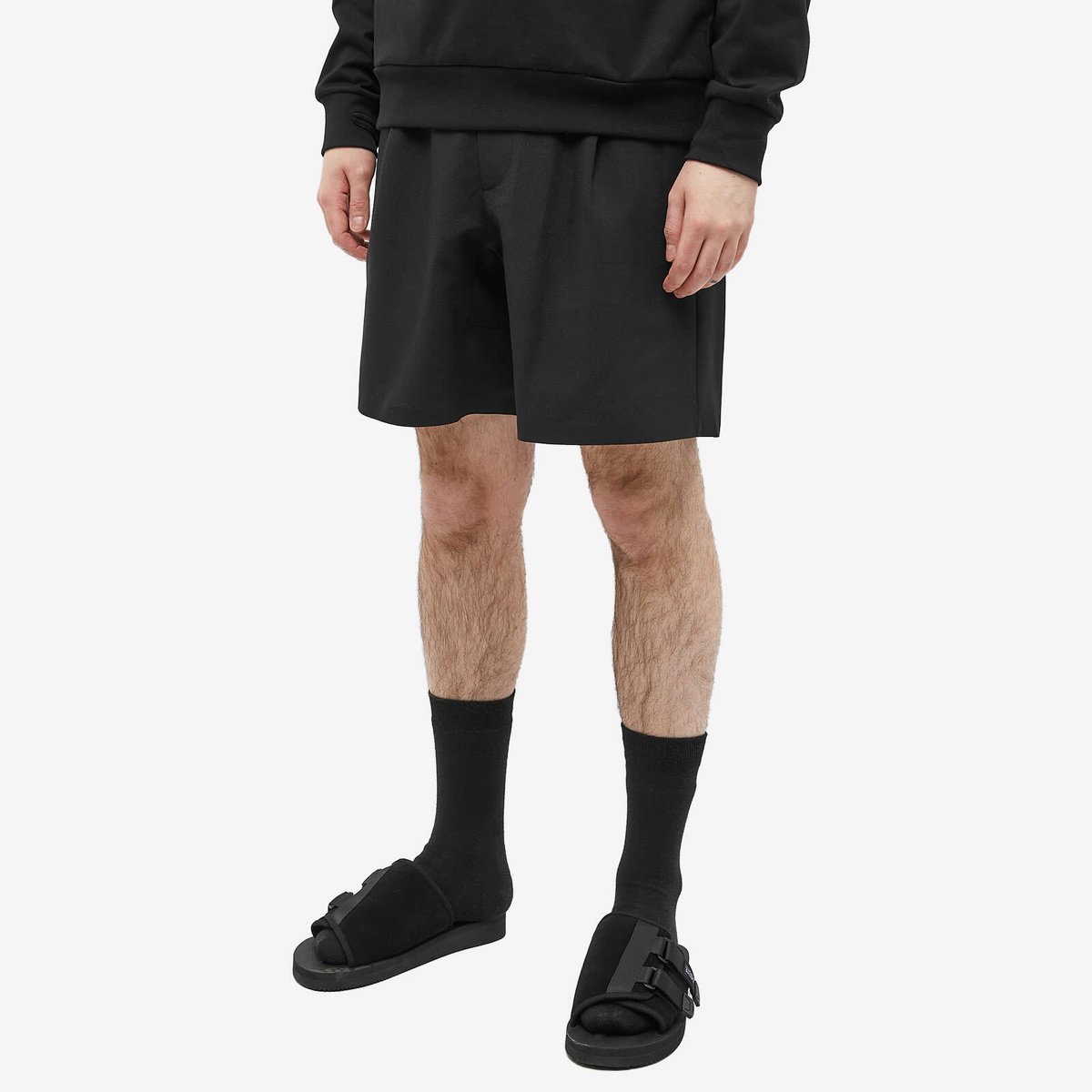 F/CE. Men's TECH TORO SHORTS in Black F/CE.