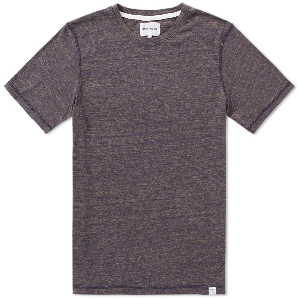 Norse Projects James Contrast Melange Tee Norse Projects