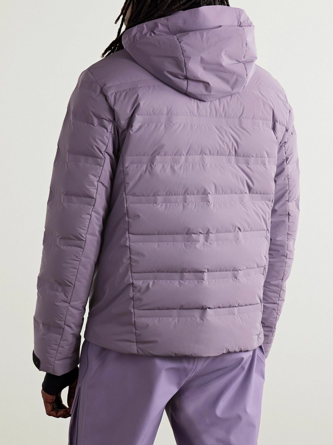 Aztech Mountain - Nuke Suit Quilted Hooded Down Ski Jacket - Purple ...