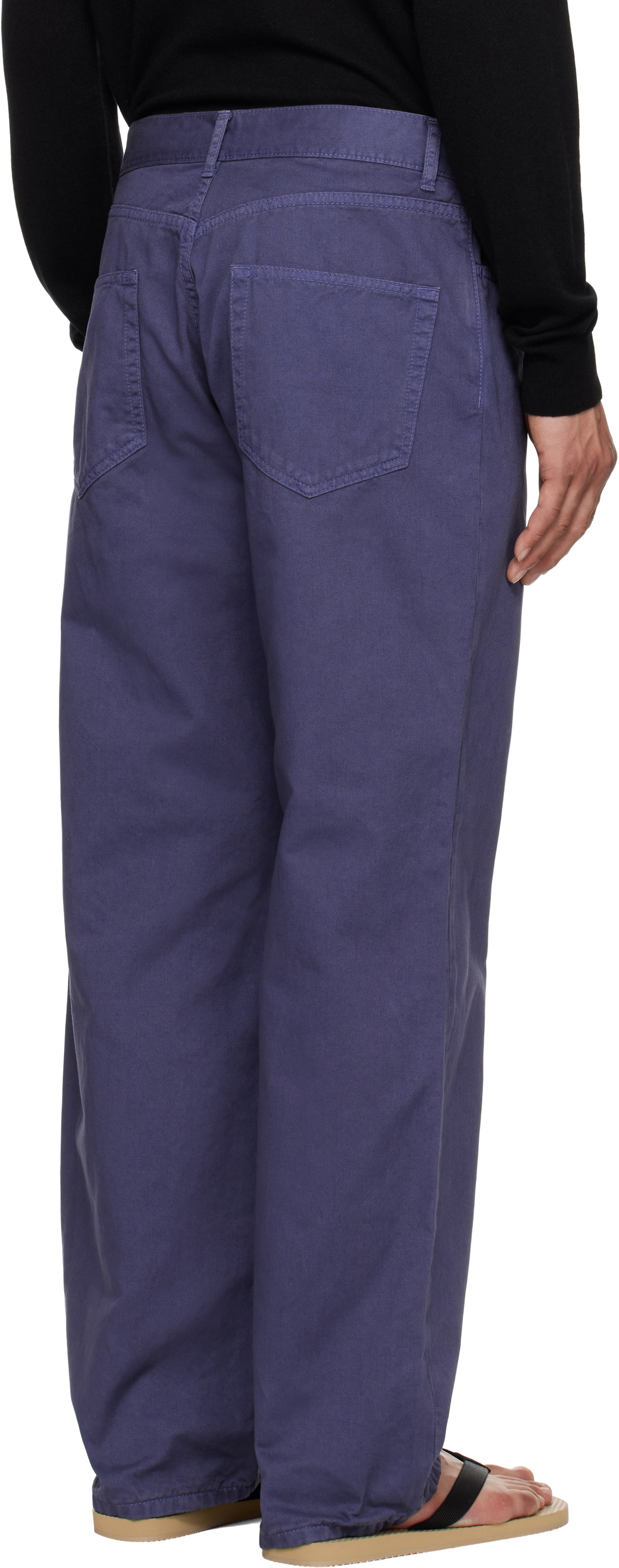 The Row Purple Ross Jeans The Row