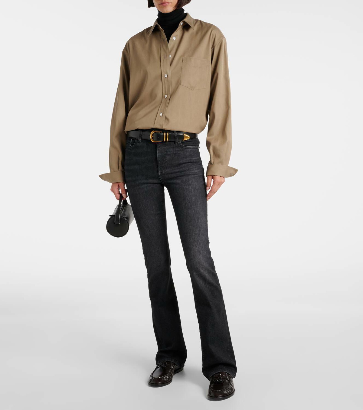 Frame Le Mini high-rise bootcut jeans Frame Denim