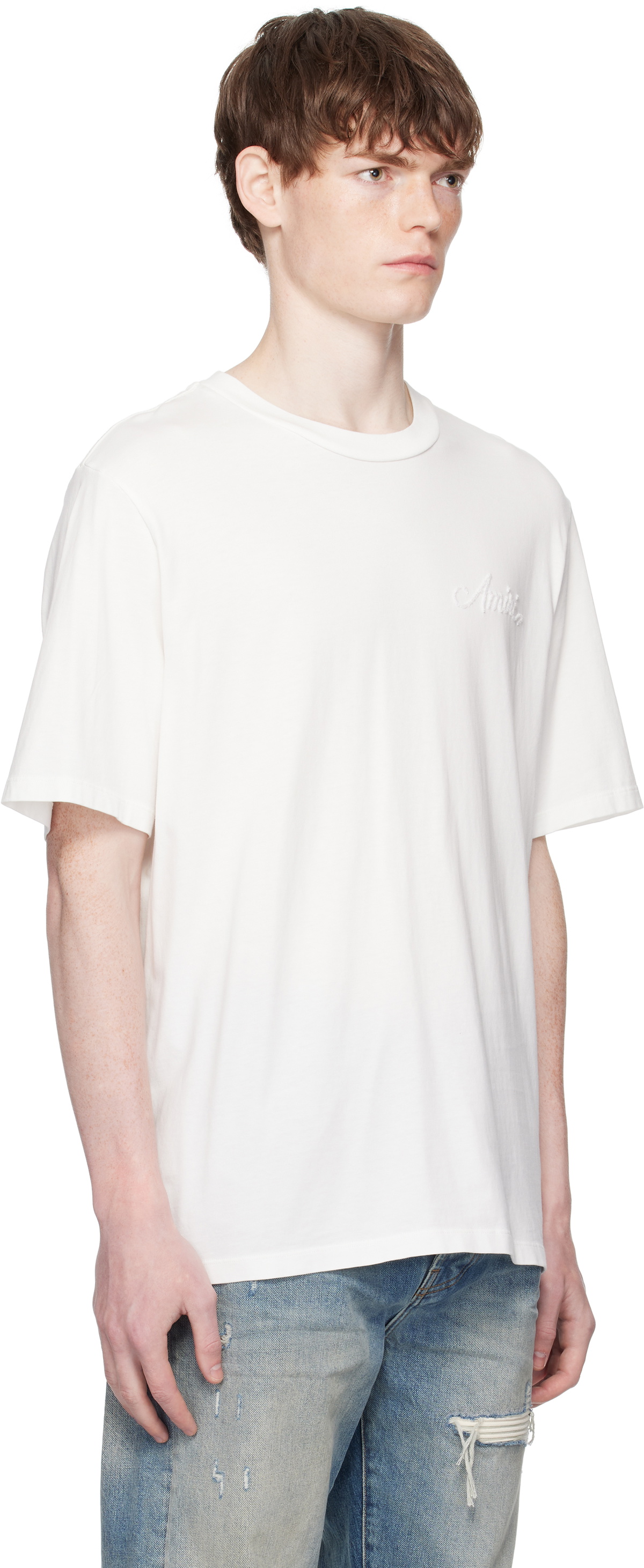 AMIRI Off-White Bleach Bandana Patch T-shirt Amiri