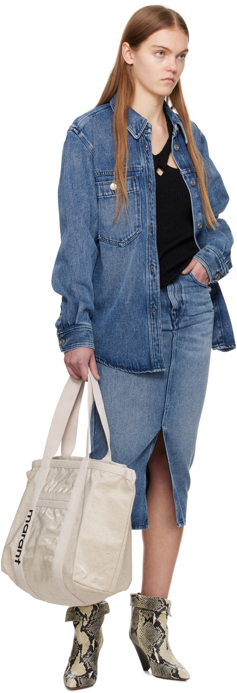 Isabel Marant Blue Talbot Denim Shirt Isabel Marant