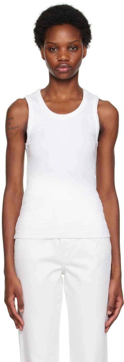 AGOLDE White Poppy Tank Top AGOLDE