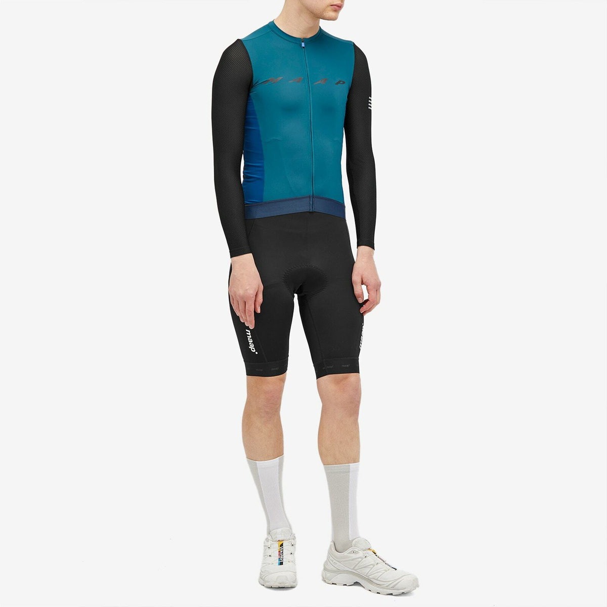 MAAP Men's Evade Off Cuts Pro Base LS Jersey in Spruce Mix MAAP