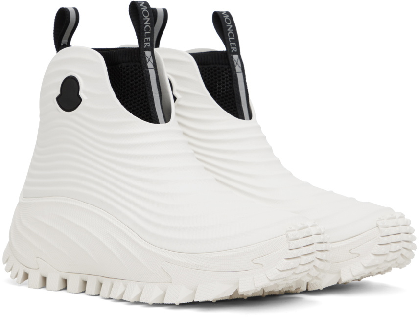 Moncler Genius Moncler Alicia Keys White Acqua High Rain Boots Moncler ...