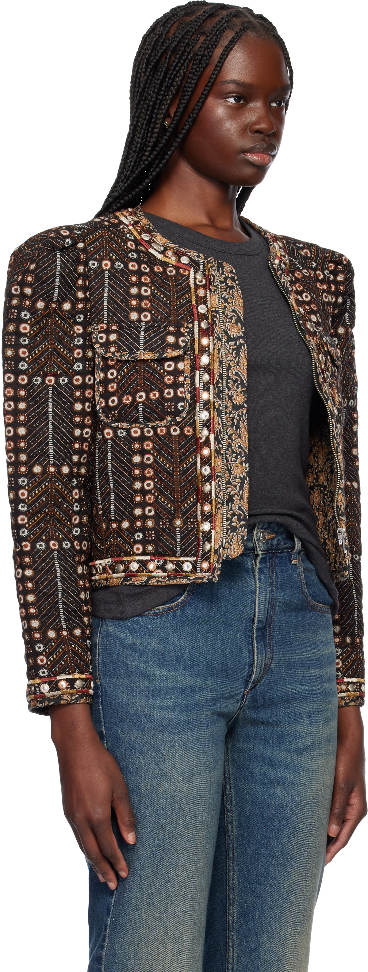Isabel Marant Etoile Black Christy Jacket Isabel Marant Etoile