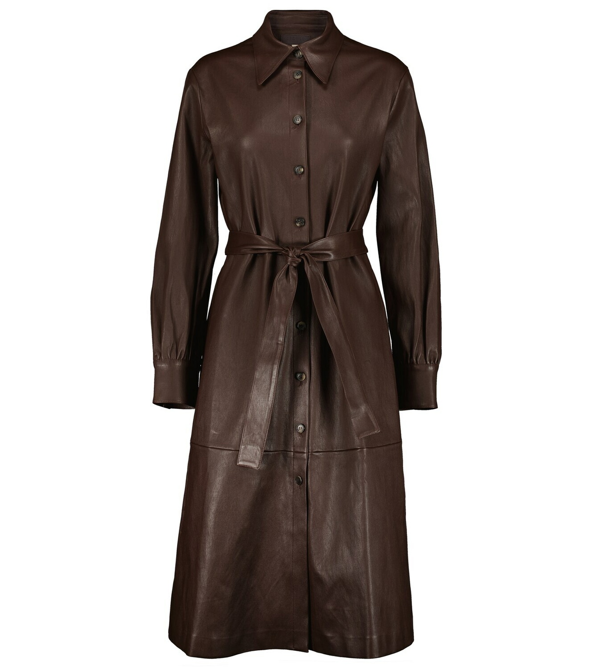 Stouls Nine leather midi dress Stouls
