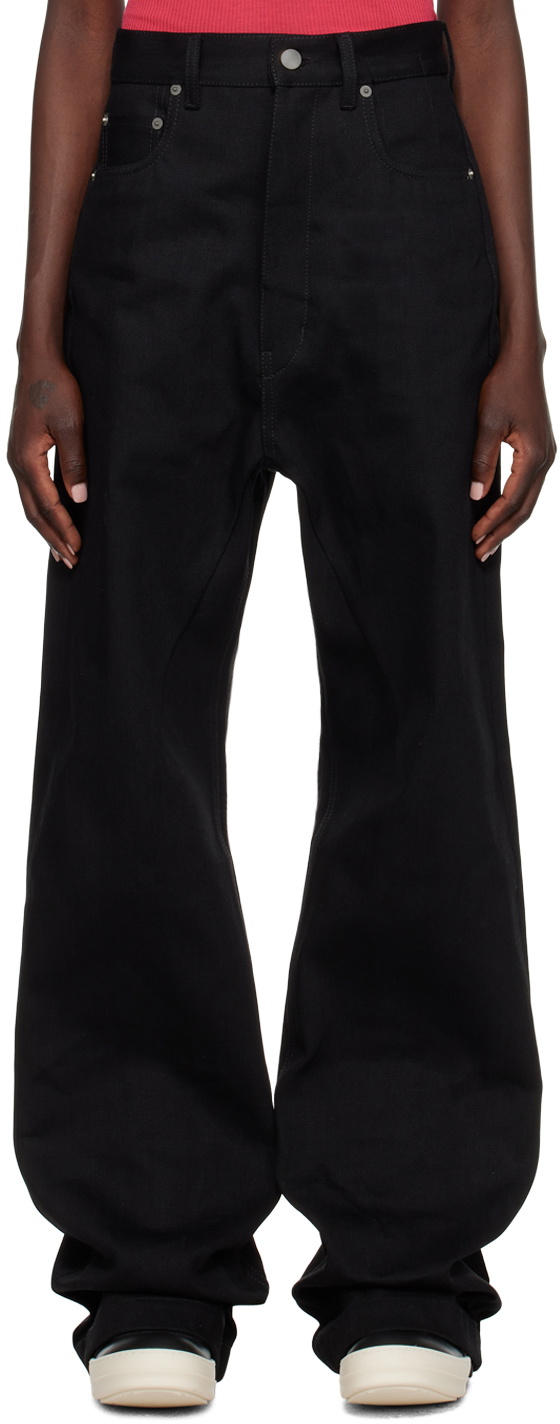 Rick Owens SSENSE Exclusive Black KEMBRA PFAHLER Edition Geth Jeans ...