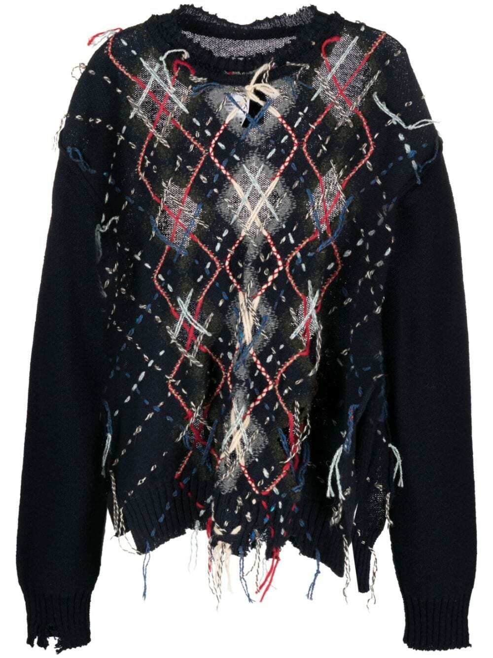 MAISON MARGIELA - Kitted Wool Jumper Maison Margiela