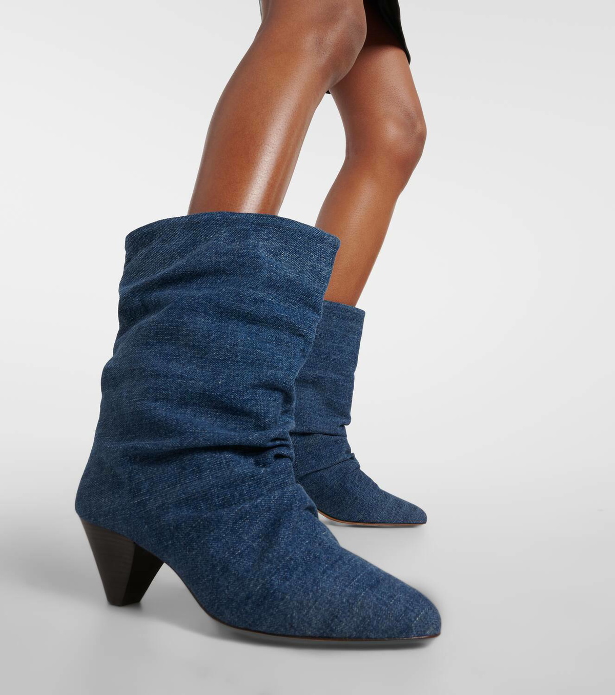 Isabel Marant Reachi denim ankle boots Isabel Marant