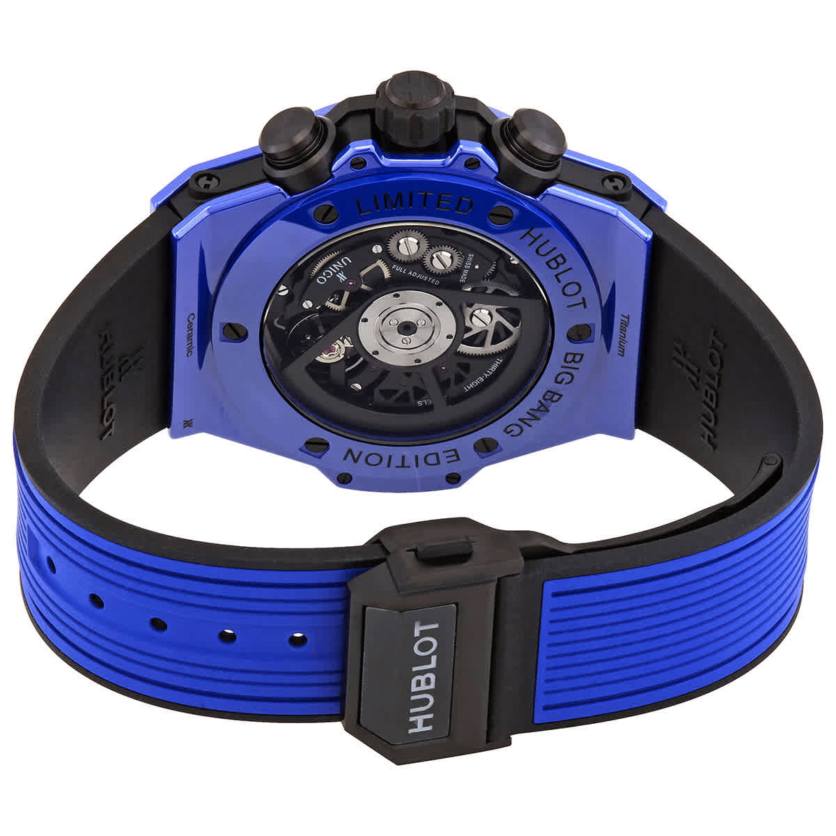 Hublot Big Bang Unico Blue Magic Limited Edition Chronograph Automatic ...