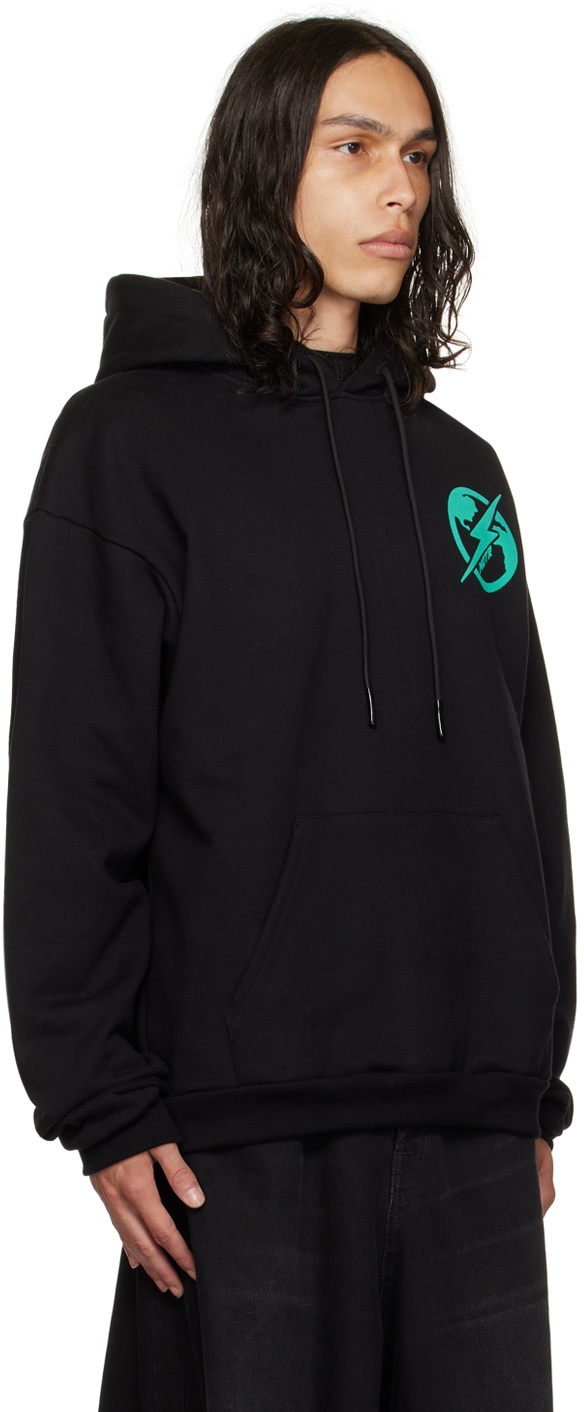 Members of the Rage Black Drawstring Hoodie