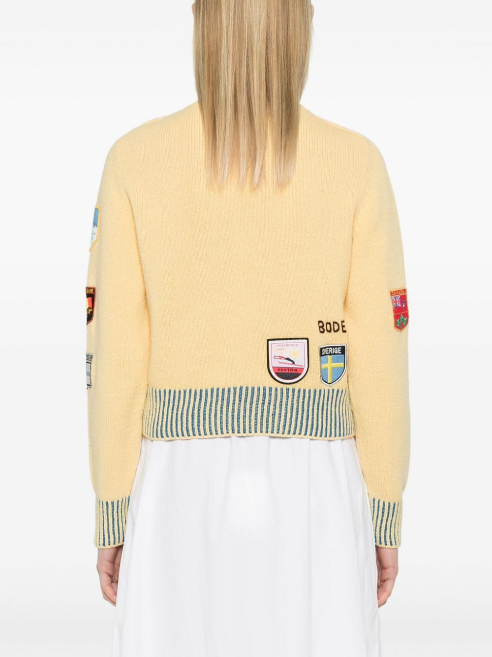 BODE Yellow Pony Sweater Bode