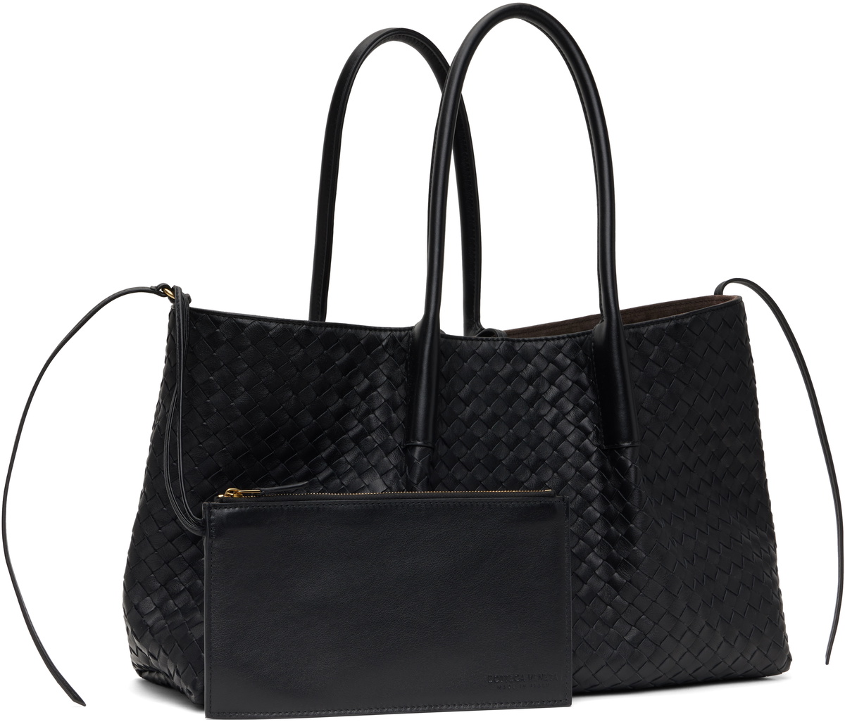 Bottega Veneta Black Pinacoteca Reversible Tote Bottega Veneta