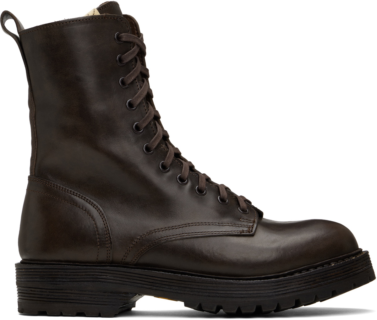 visvim Brown Gillespie Folk Boots Visvim