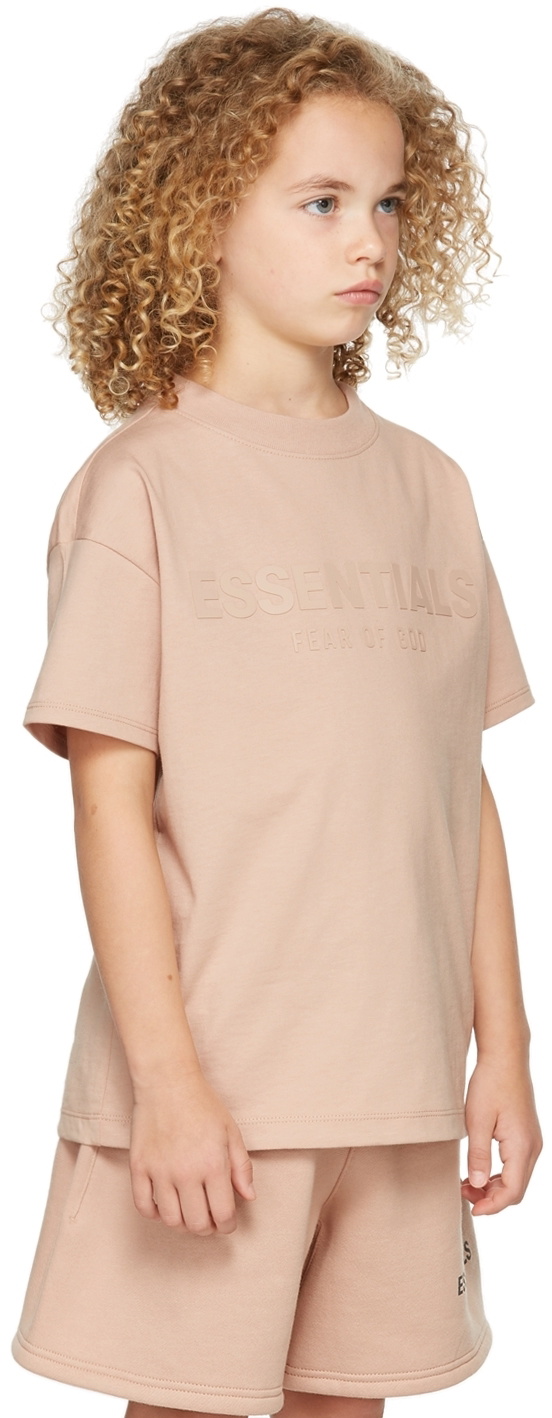 Essentials Kids Pink Logo T-Shirt Essentials
