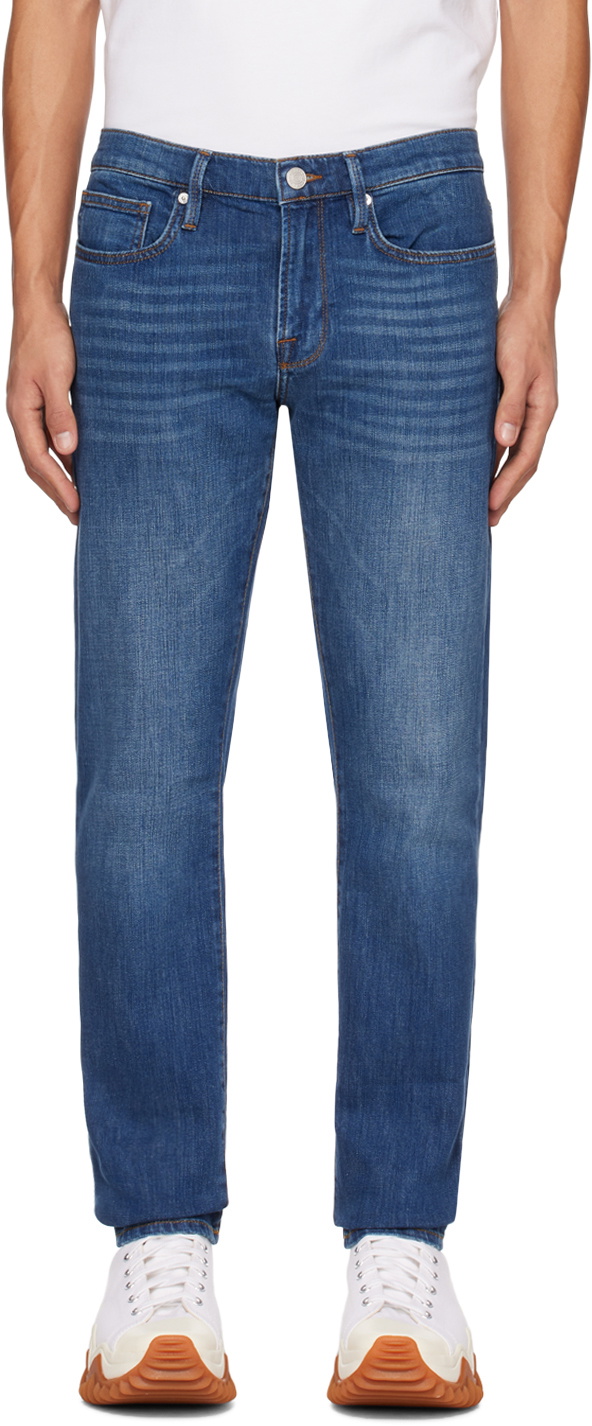 FRAME Blue 'L'Homme Slim' Jeans Frame Denim