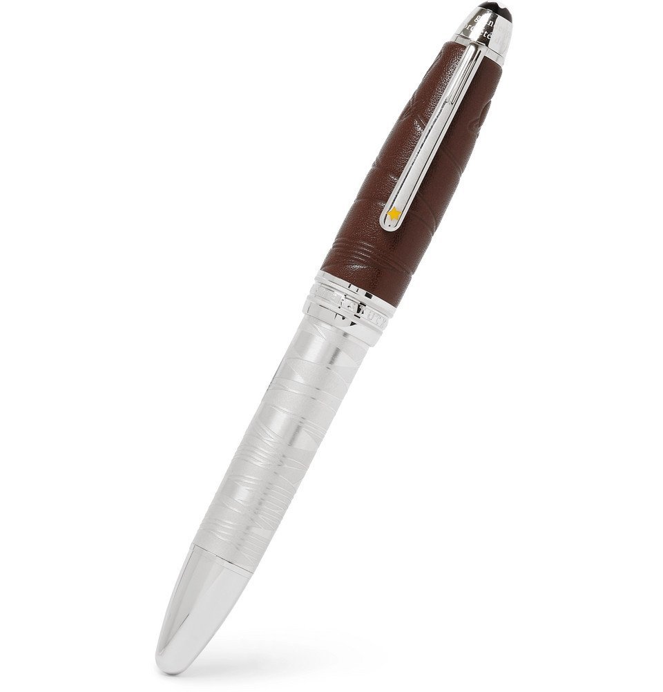 Montblanc - Meisterstück Le Petit Prince Platinum-Plated and Montblanc - Meisterstück Le Petit Prince Platinum-Plated and