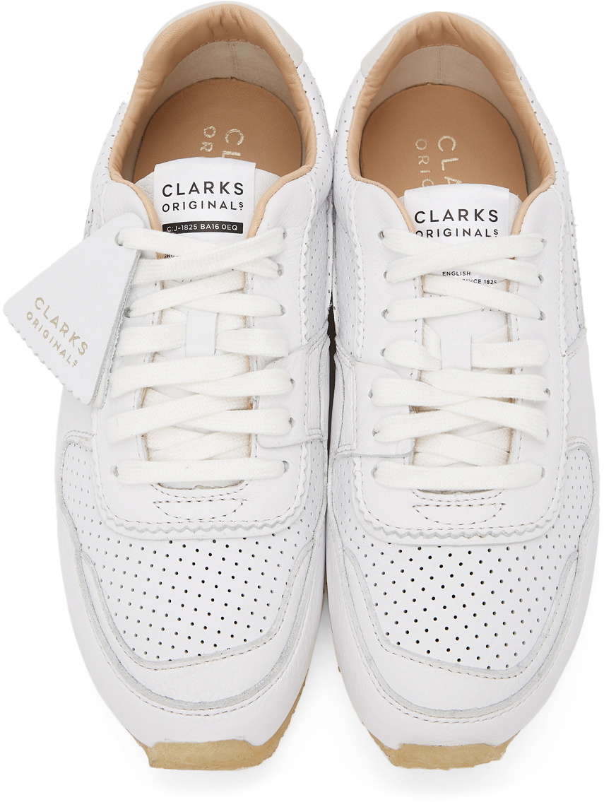 Clarks Originals White Tor Run Sneakers Clarks Originals