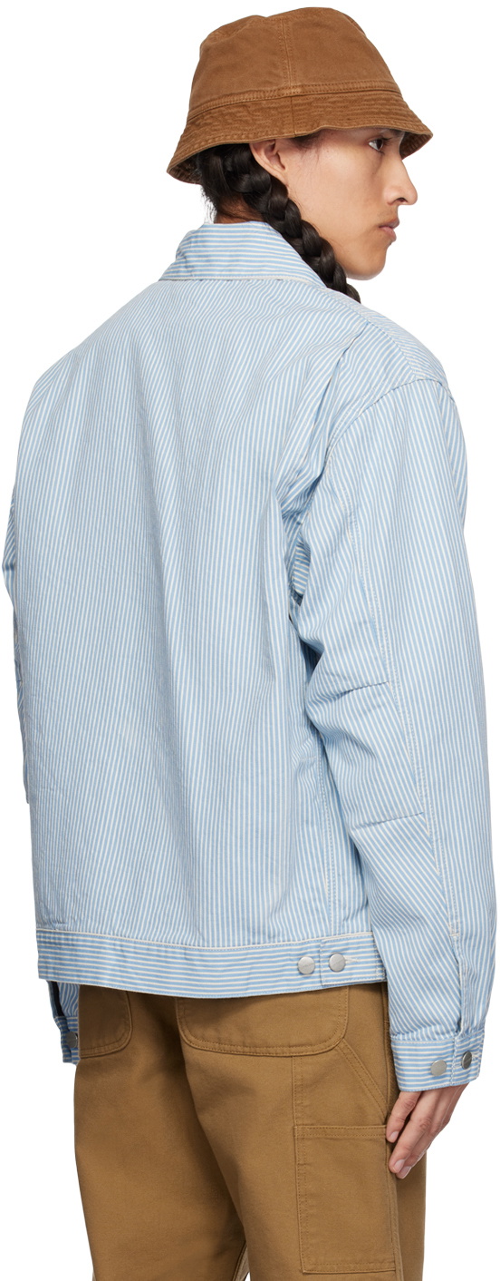 Carhartt Work In Progress Blue & White Terrell Jacket Carhartt WIP