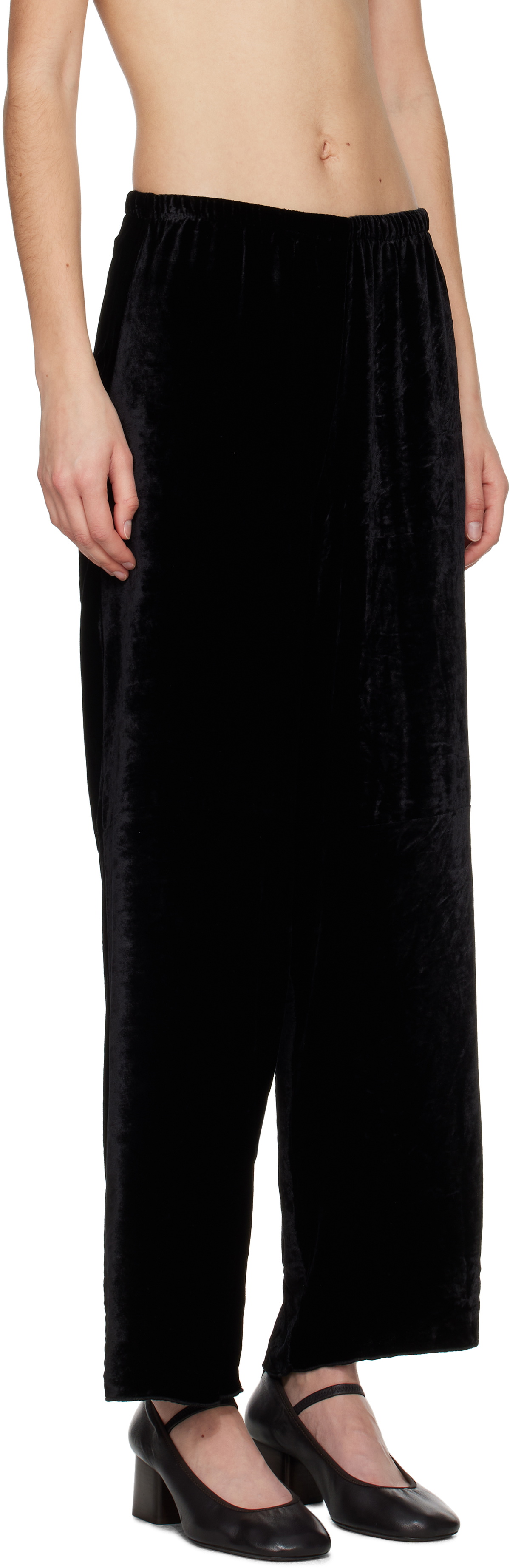 Baserange Black Olin Lounge Pants Baserange